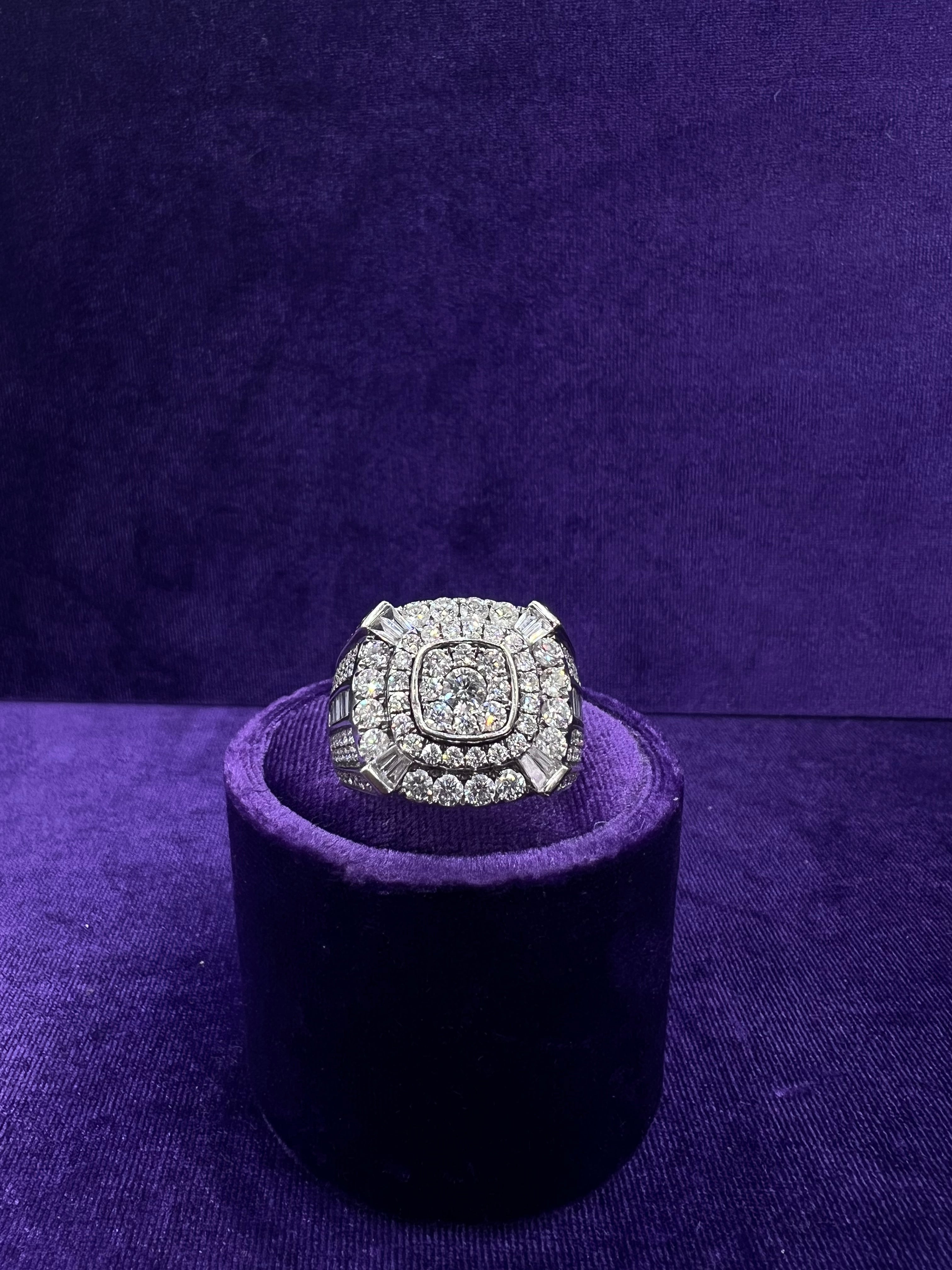 WHITE GOLD EMPEROR RING – IceJewlz