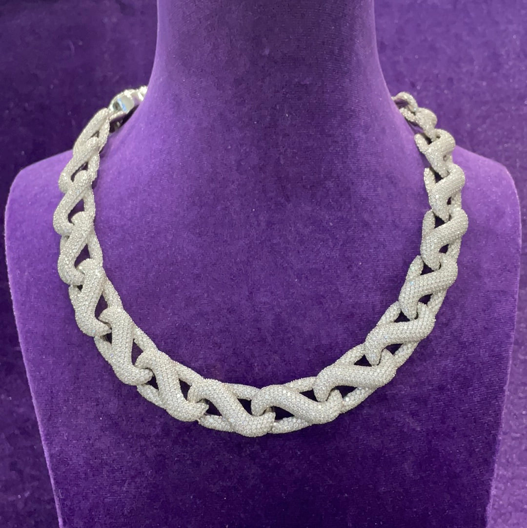 SLIME CUBAN CHAIN – IceJewlz